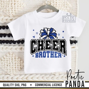 Cheer Brother SVG PNG, Cheer Brother Shirt Svg, in My Cheer Brother Era ...