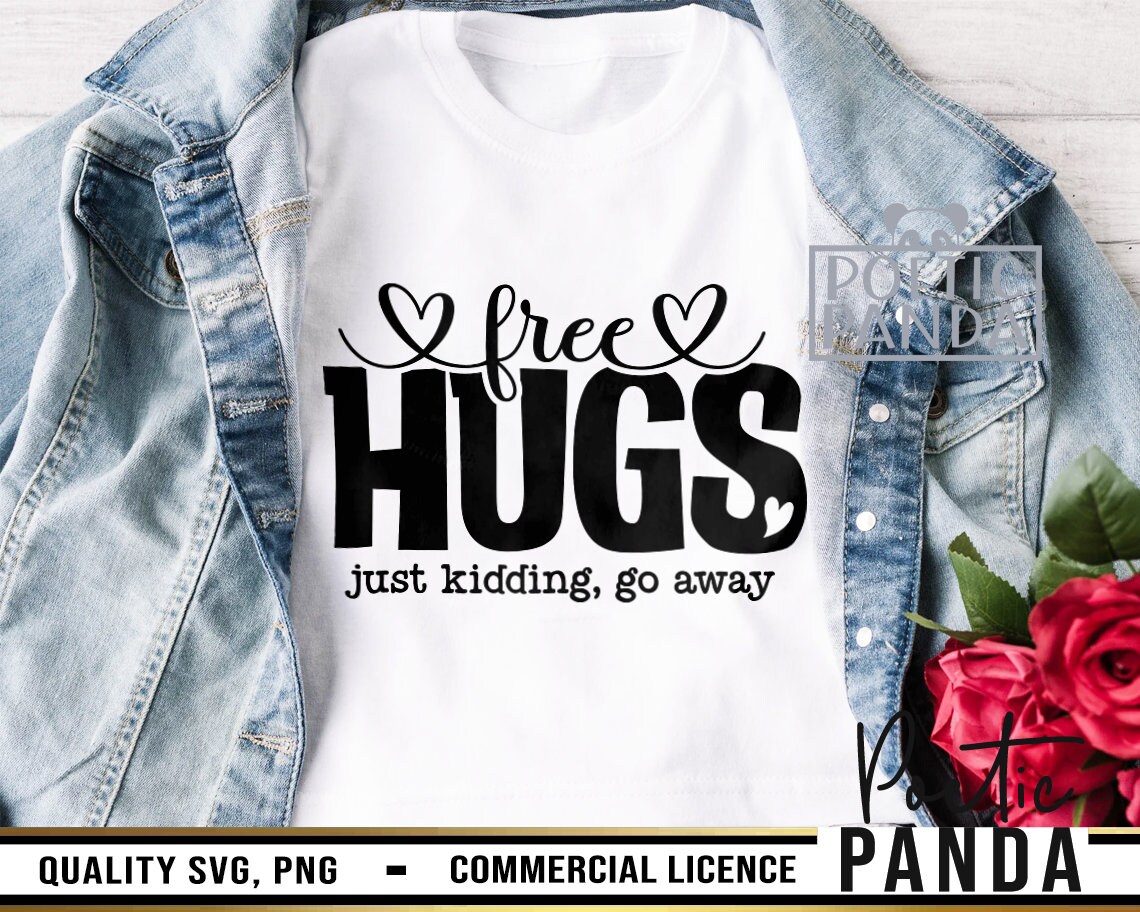 Free Hugs SVG PNG Funny Valentine Svg Cute Svg Single AF - Etsy