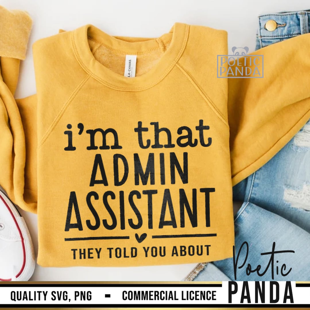 Admin Assistant SVG PNG, Office Staff Appreciation Gift, Admin ...