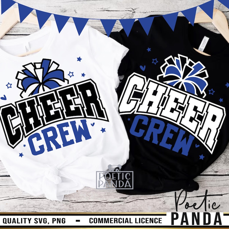Cheer Team White Font - Etsy