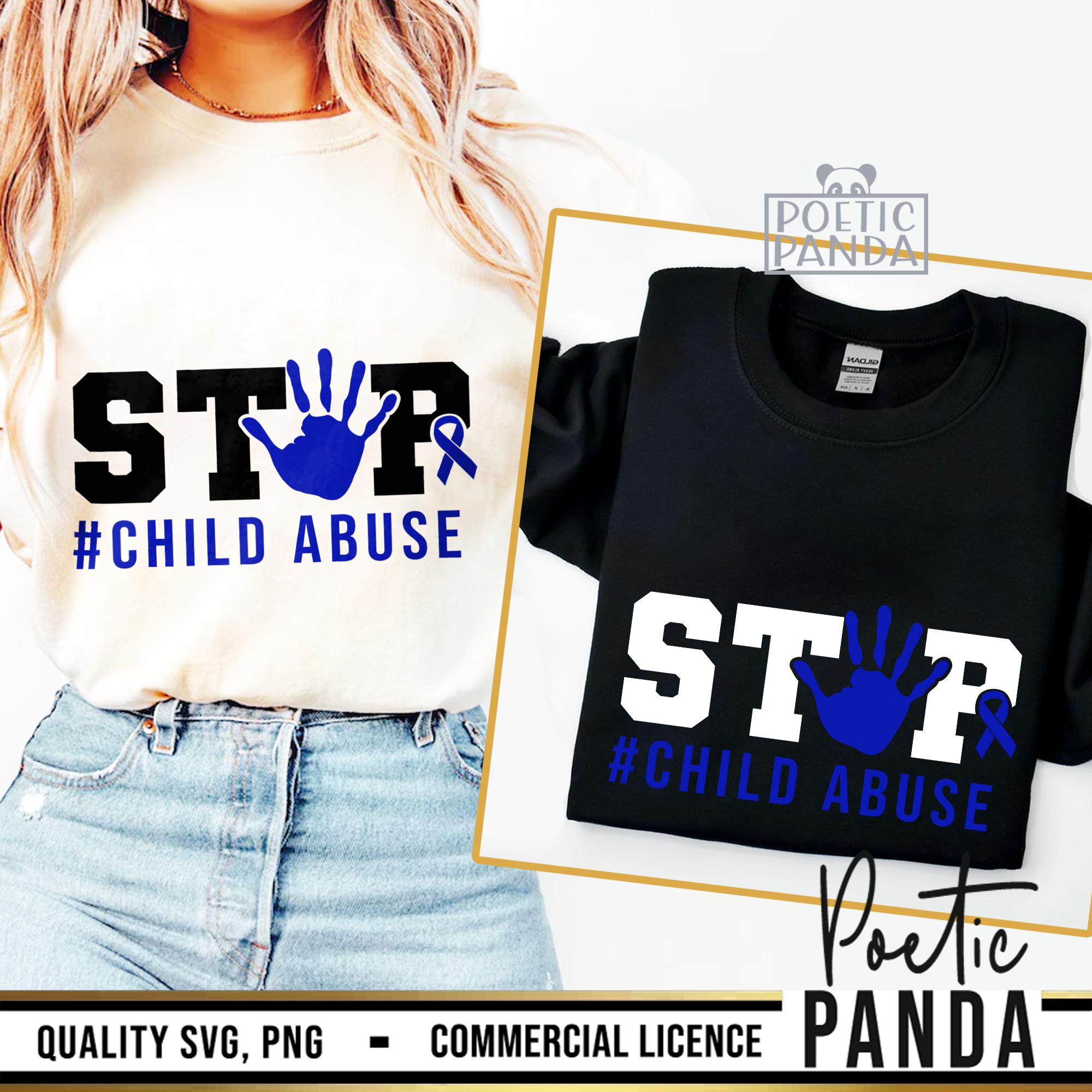 Stop Child Abuse SVG PNG, Social Worker Svg, Blue Ribbon Svg, Child ...