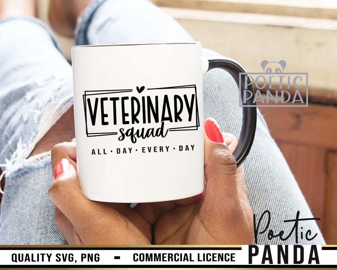 Veterinary Squad SVG PNG, Christmas Gift Svg, Dog Mom Svg, Stethoscope ...