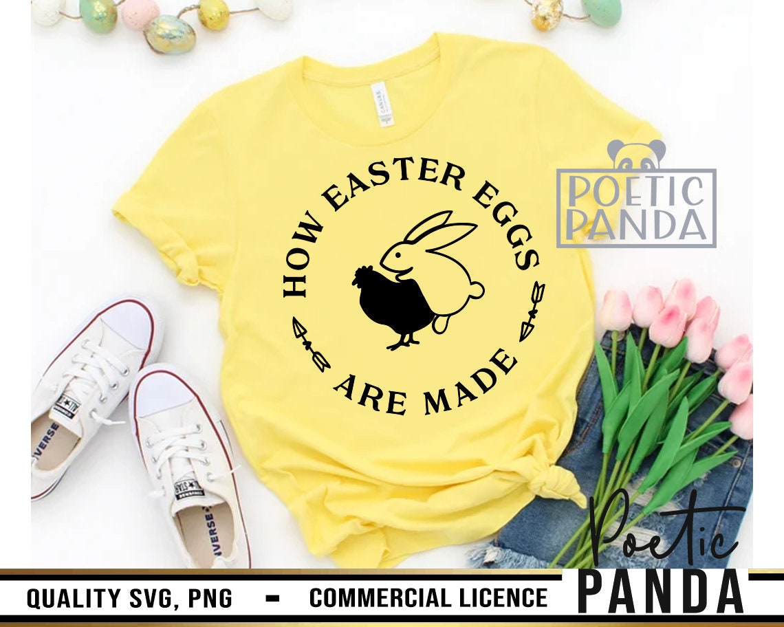 How Easter Eggs Are Made SVG PNG Rude Svg Sarcastic Svg - Etsy UK