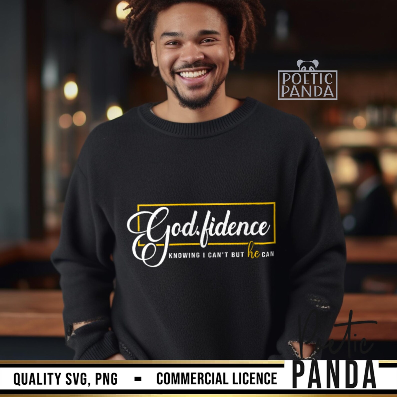 Godfidence SVG PNG, Christian Shirt Svg Design, Religious Svg, Bible ...