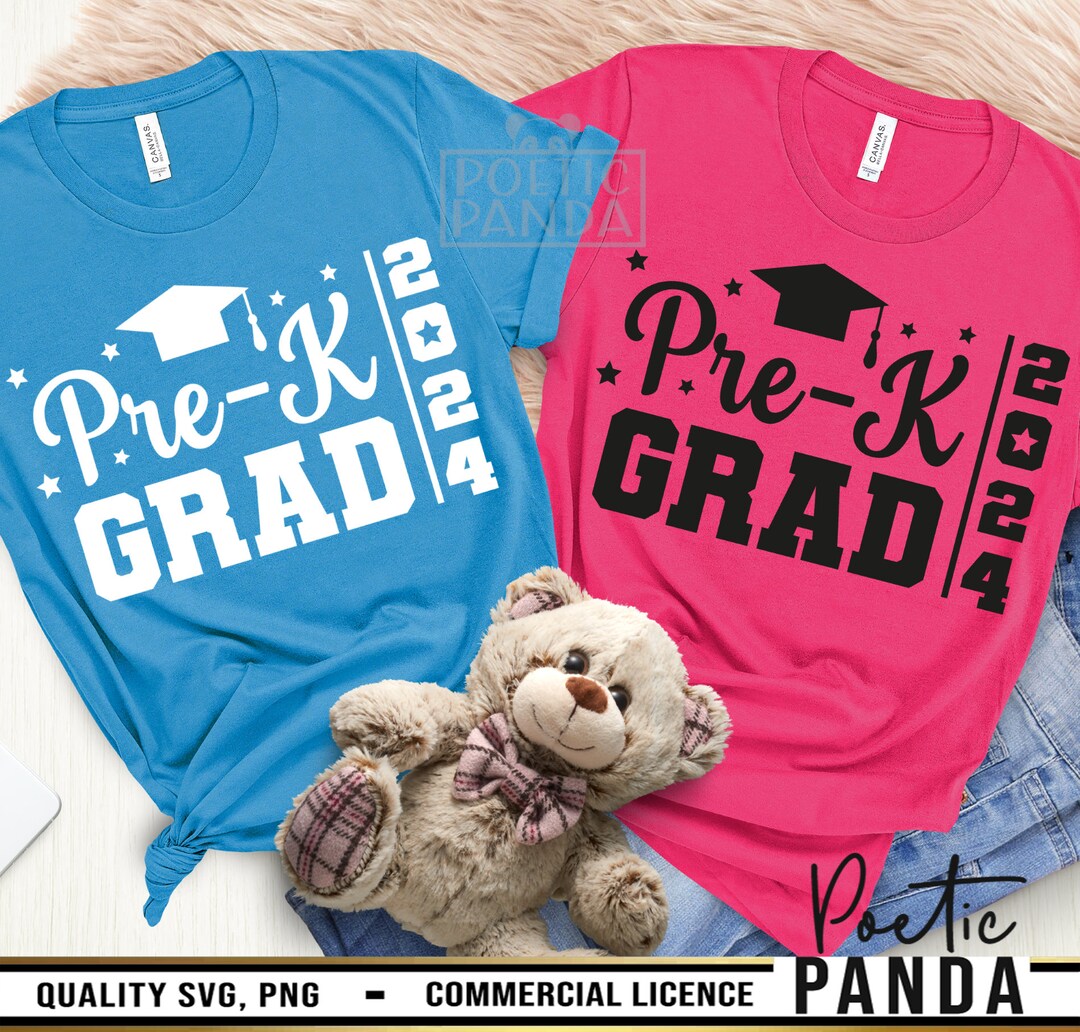 Prek Grad 2024 SVG PNG, Class of 2024 Svg, Preschool Graduation Svg ...