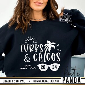 Turks and Caicos SVG PNG, Vacation Shirt, Family Reunion Svg, Summer ...