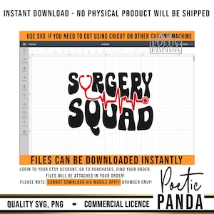 Surgery Squad SVG PNG, Healthcare Squad Svg, Support Squad Svg, Nurse ...