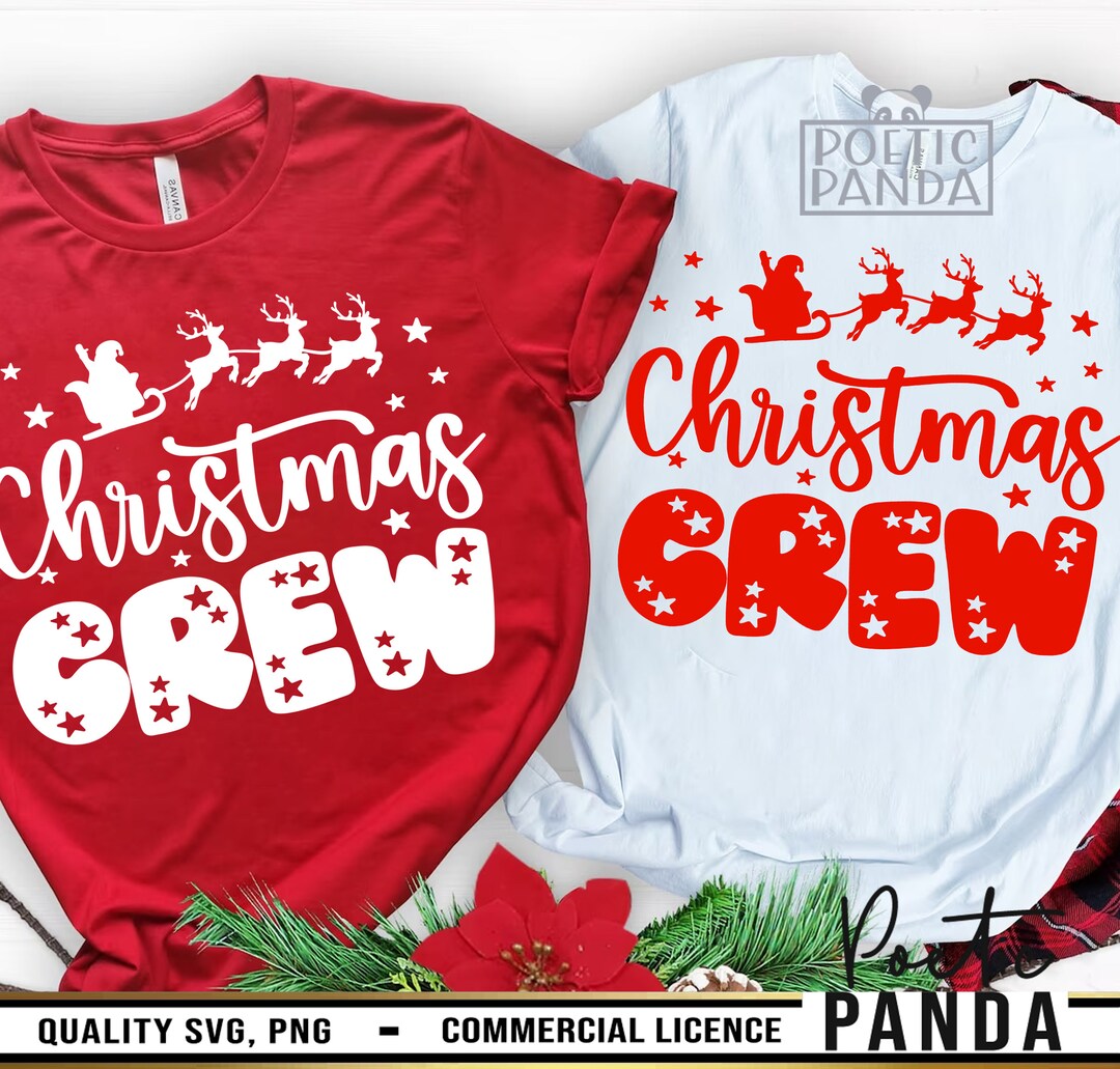 Christmas Crew SVG PNG, Christmas Pajamas Svg, Family Christmas Svg ...