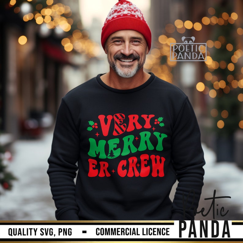 Merry ER Crew SVG PNG, Emergency Department Svg, Er Christmas Svg ...