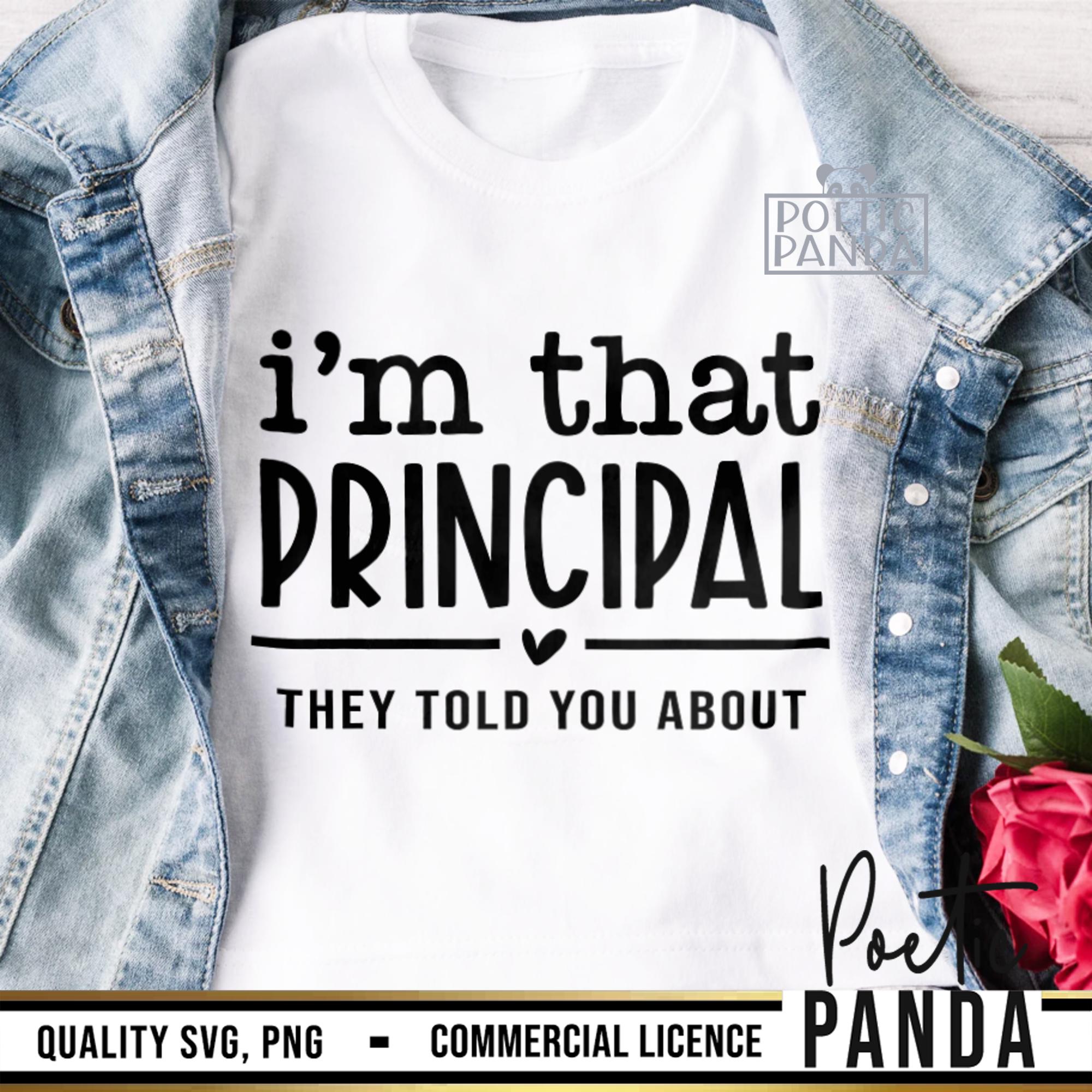 Principal SVG PNG, Principal Shirt Svg, Assistant Principal, That ...
