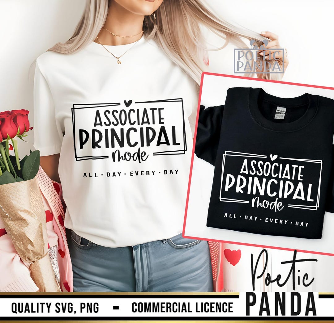 Associate Principal SVG PNG, Associate Principal Shirt Svg, Assistant ...