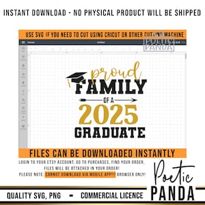 Proud Family Graduate 2025 SVG PNG, College Svg, 2025 Graduate Svg ...