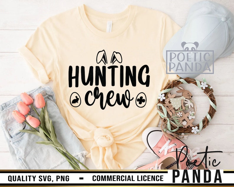 Hunting Crew SVG PNG Cousin Crew Svg Easter Svg Egg Hunting - Etsy UK