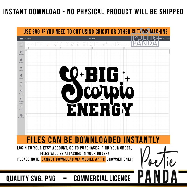Big Scorpio Energy SVG PNG, Scorpio Zodiac Svg Design for Shirts ...