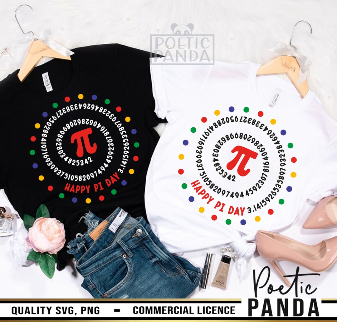 Happy Pi Day SVG PNG, Pi Day Svg, Math Teacher Shirt Svg, Pi Svg, Math ...