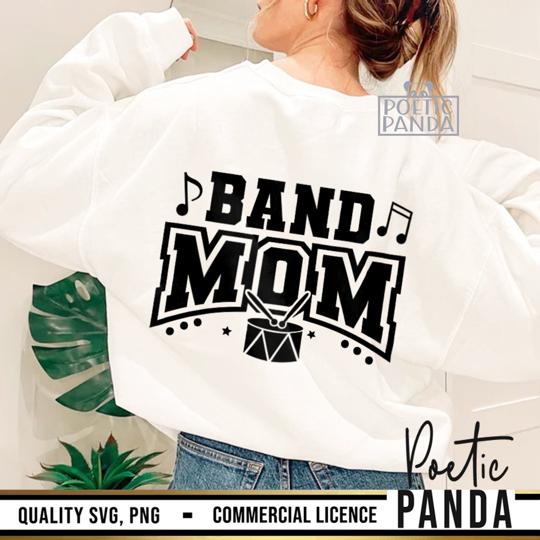 Band Mom SVG PNG, in My Band Mom Era, Band Svg, Music Notes Svg, Band ...