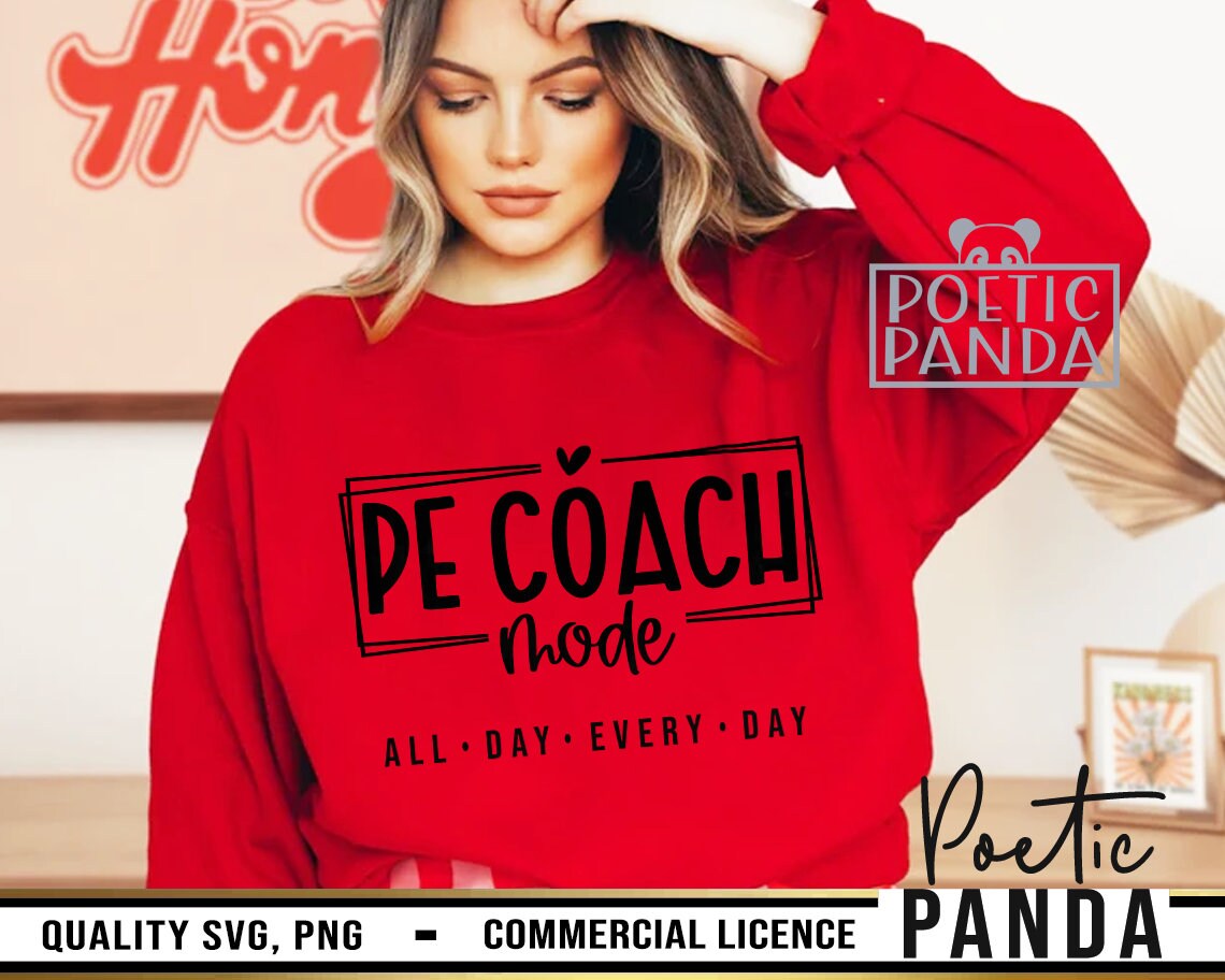 PE Teacher SVG PNG, Cheer Coach Svg, Pe Teacher Svg, Pe Coach Svg ...