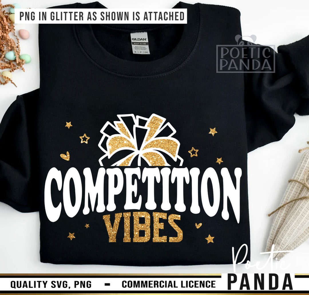 Competition Vibes SVG PNG, Competition Mode Svg, Cheer Mom Svg, Dance ...