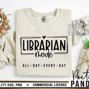 Librarian SVG PNG, Gift to Librarian Svg, Teacher Shirt Svg, Teacher ...