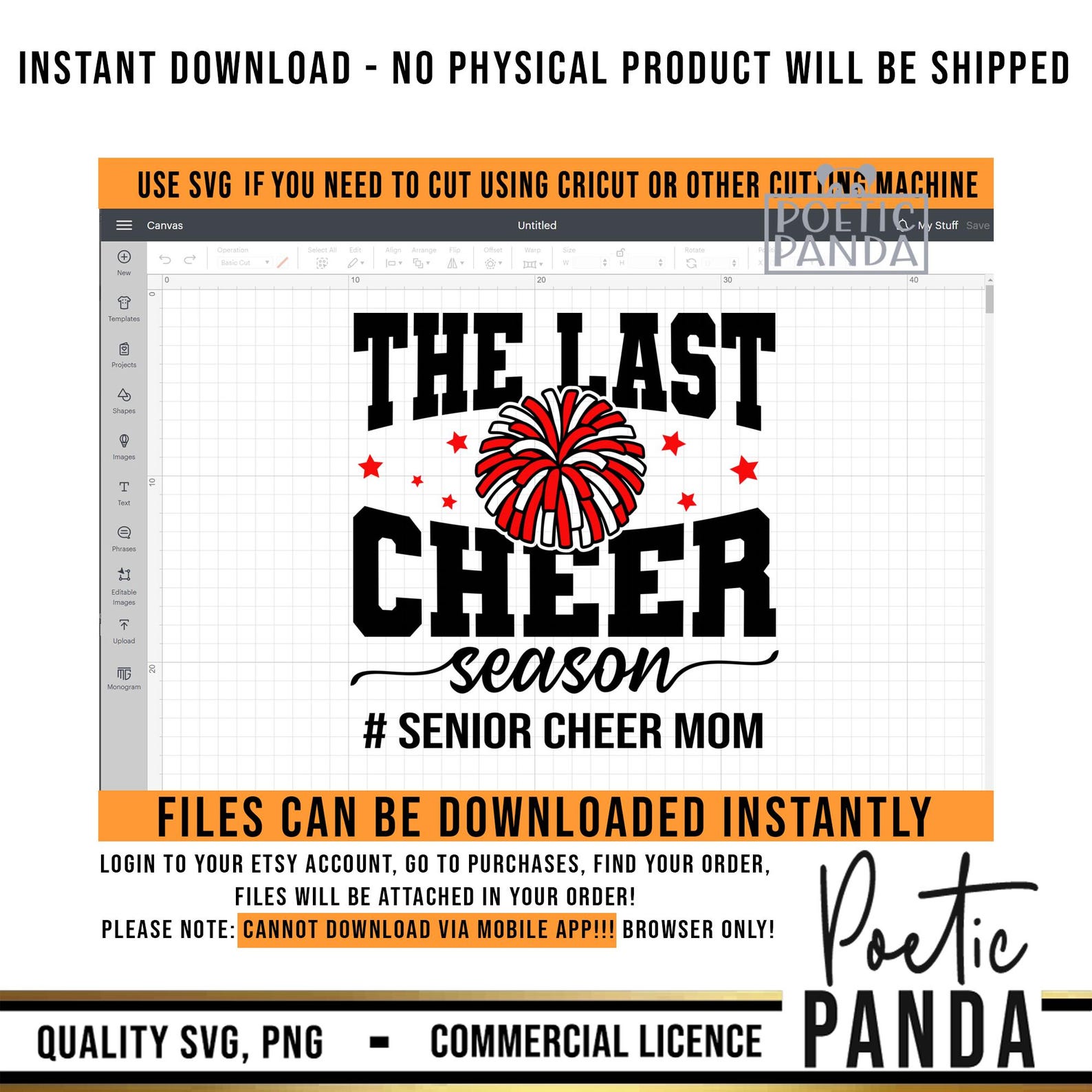 The Last Cheer Season SVG PNG, Senior Cheer Mom Svg, Senior Cheer Svg ...