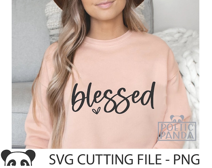 Simply Blessed Svg, Simply Blessed Shirt Design Svg, Blessed Shirt Svg ...