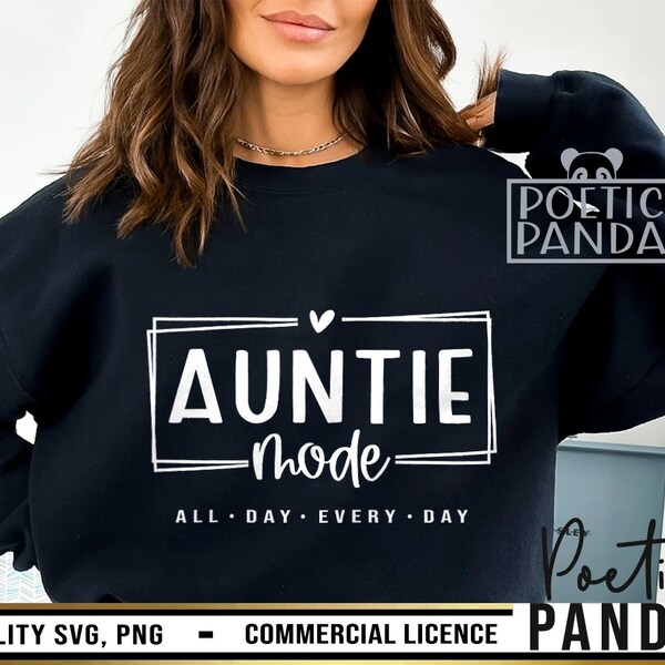 Auntie Svg - Etsy