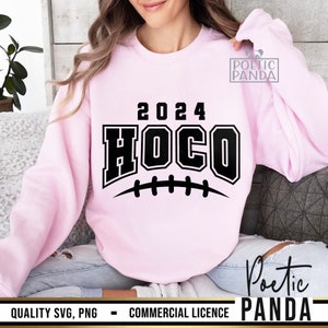 Hoco 2024 SVG PNG, Hoco Vibes Svg, Football Homecoming 2024 Svg, Hoco ...