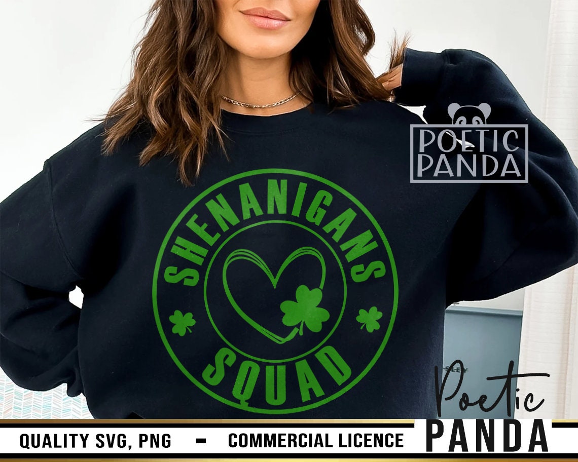 Shenanigans Squad SVG PNG St Paddys Svg Let Shenanigans - Etsy UK