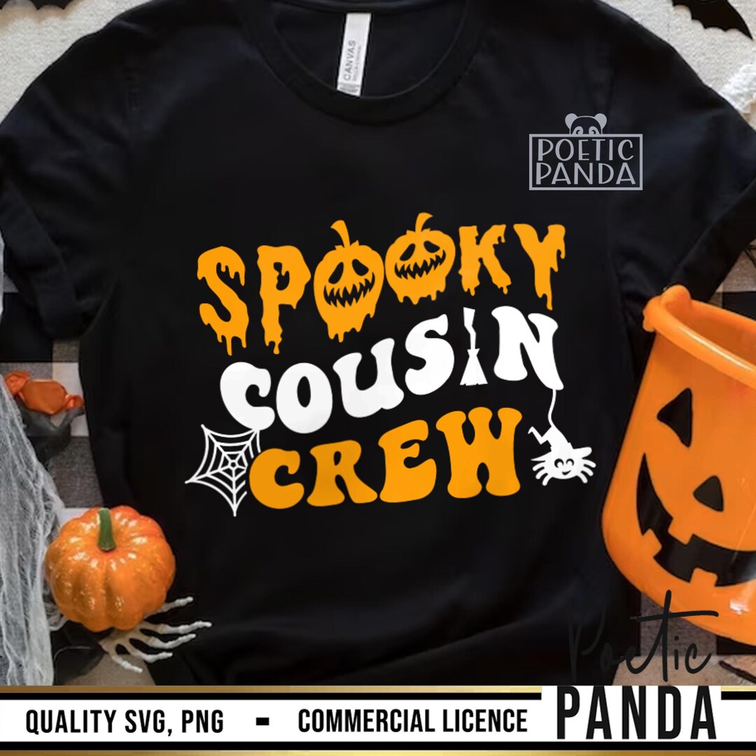 Cousin Crew SVG PNG, the Boo Crew Svg, Cousin Shirt Svg, Digital ...