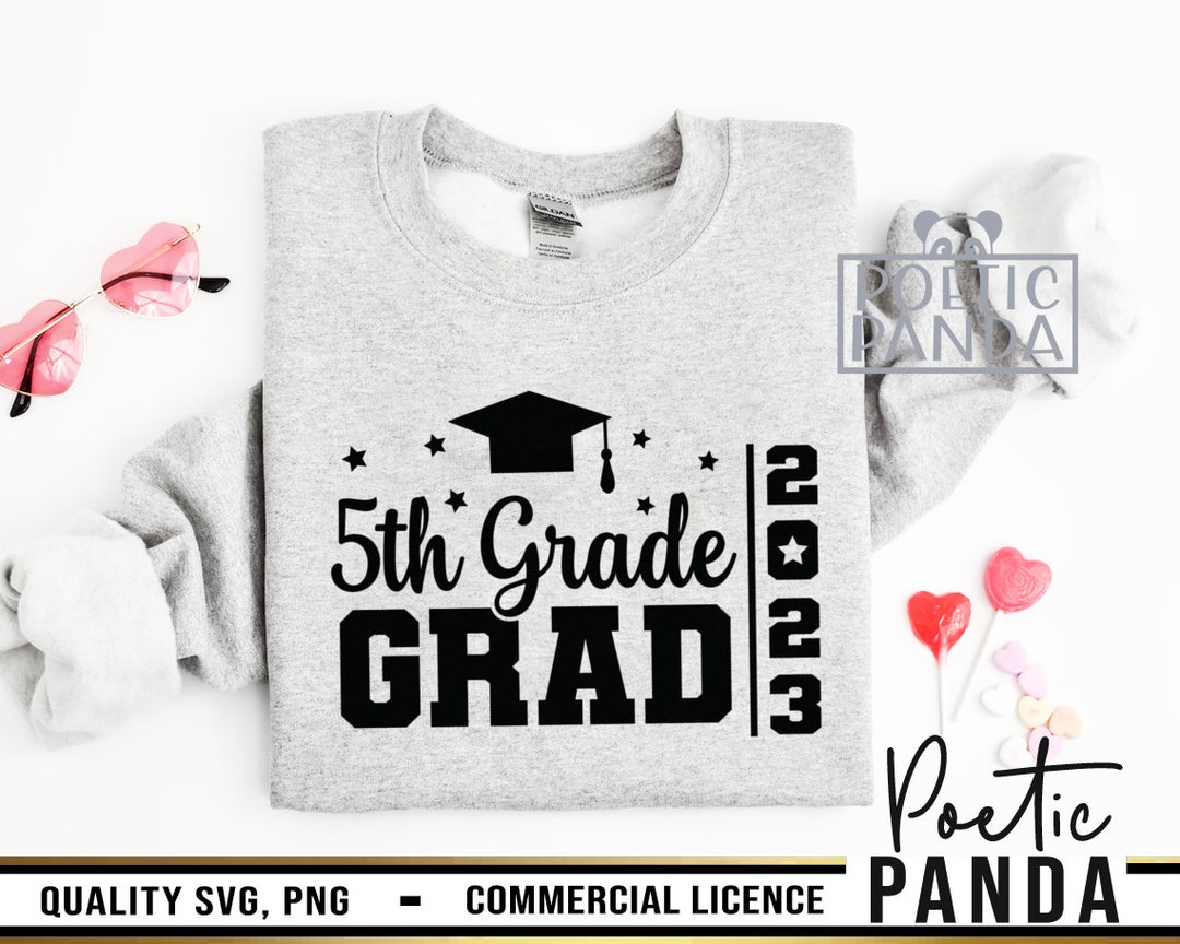 5th Grade Graduate SVG PNG Graduation Svg Fifth Grade Svg - Etsy
