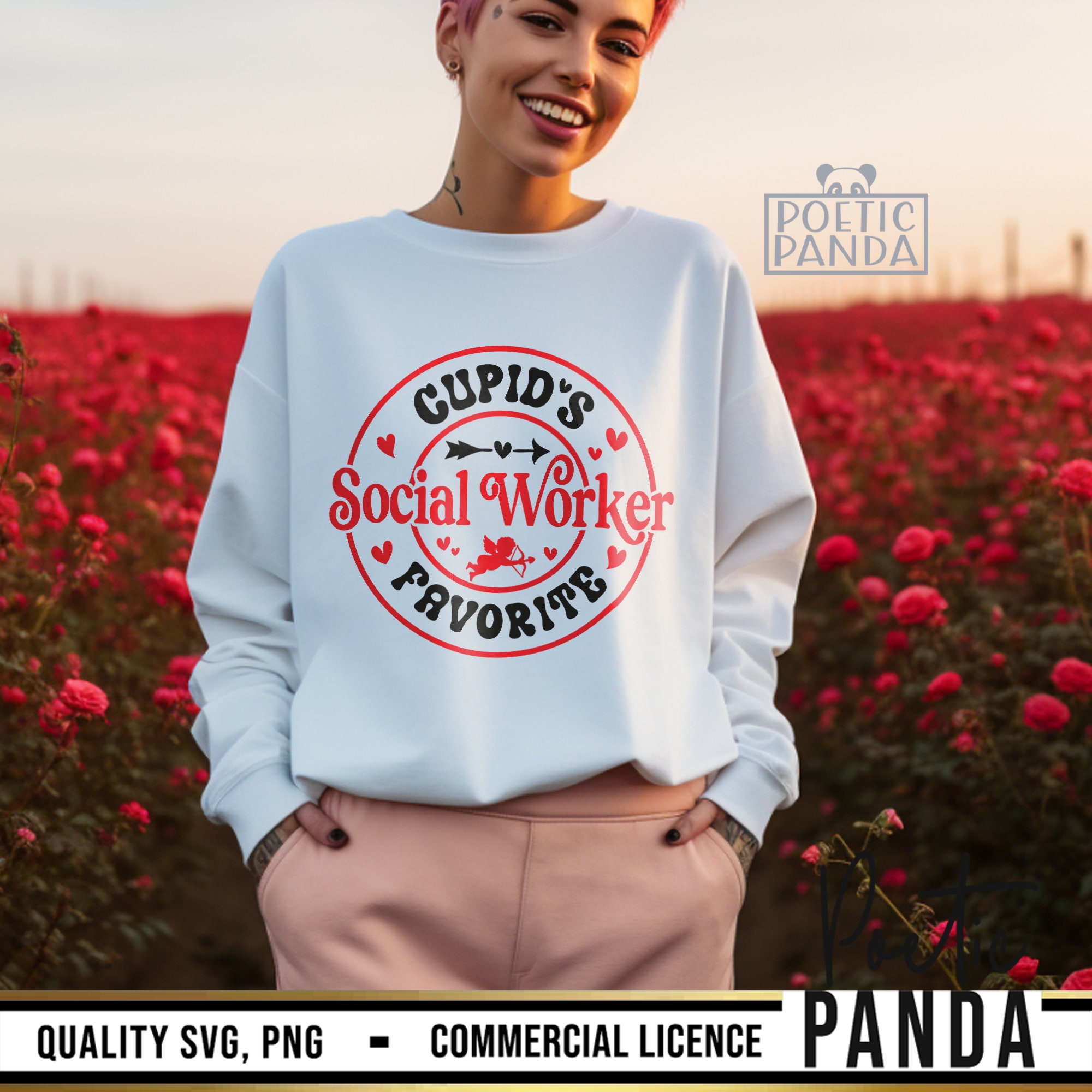 Cupids Favorite Social Worker SVG PNG, Social Worker Svg, Social Work ...