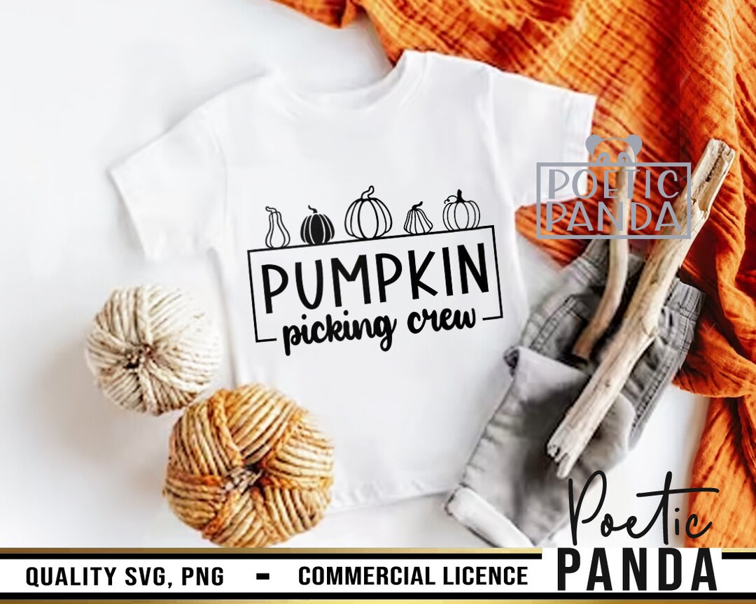 Pumpkin Picking Crew SVG PNG, Pumpkin Season Svg, It's Fall Y'all Svg ...
