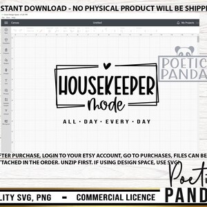 Housekeeper SVG PNG, Cleaning Lady Svg, Medical Svg, Cricut ...