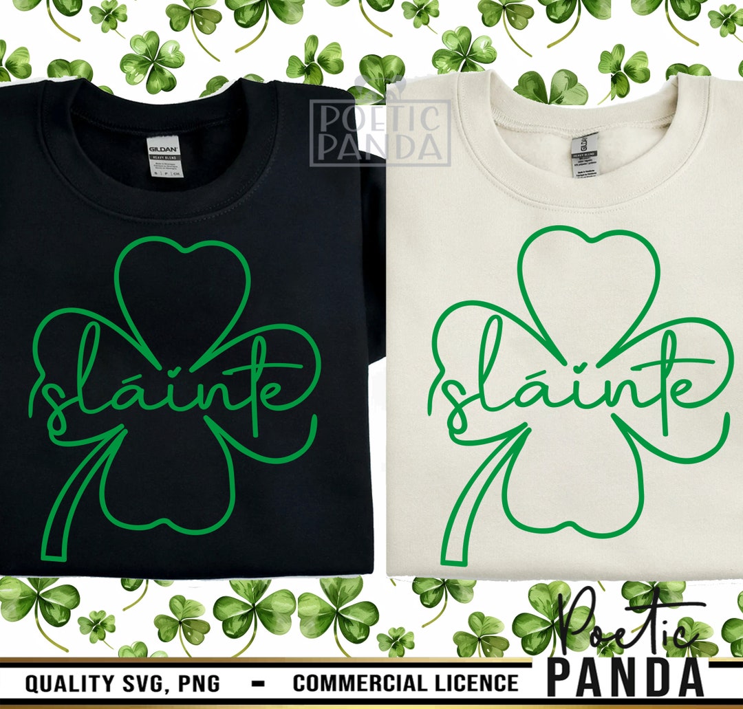 Slainte SVG PNG, St Patricks Svg, Slainte Svg, Shamrock Svg, St ...