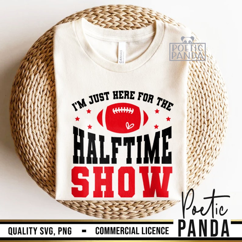 Here for Halftime Show SVG PNG, Team Halftime Svg, Game Day Svg ...