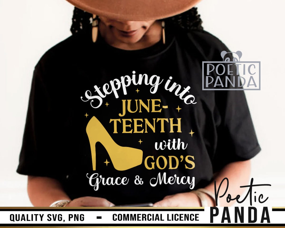 Stepping Into Juneteenth SVG PNG, Juneteenth Png, Black History Month ...