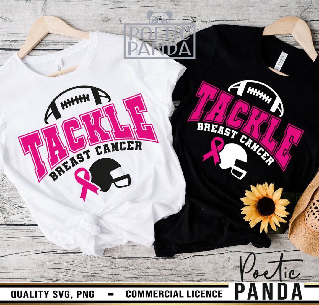 Tackle Cancer SVG PNG Breast Cancer Svg Tackle Cancer Svg - Etsy