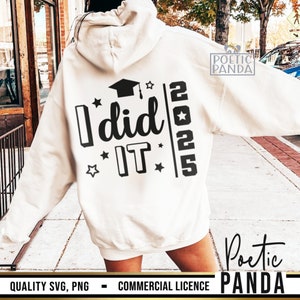 2025 Graduation SVG PNG, Senior 2025, Graduation Svg, Class of 2025 Svg ...