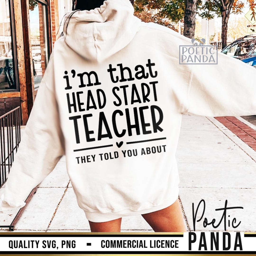 Head Start Teacher SVG PNG, Back to School Svg, Gift to Head Start ...