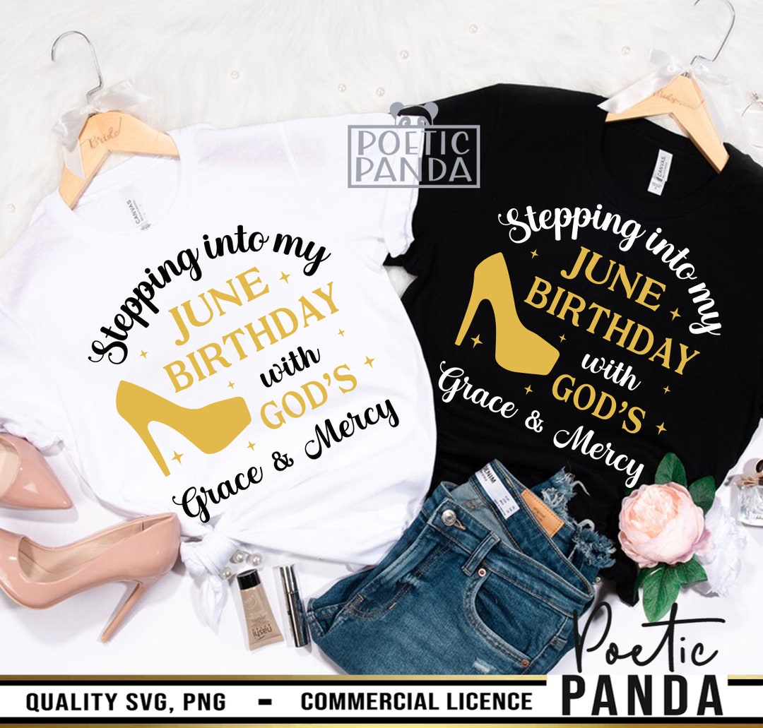 June Birthday SVG PNG, Queens Are Born in June Svg, June Birthday Shirt ...