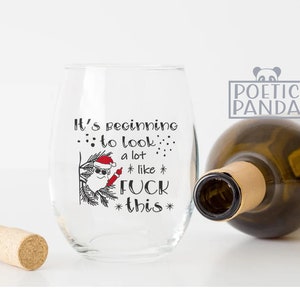 It's Beginning to Look Like F This SVG, Funny Christmas Shirt Svg ...