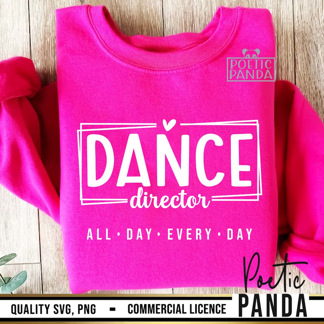Dance Director SVG PNG, Dance Coach Svg, Dance Director Gift Svg, in My ...