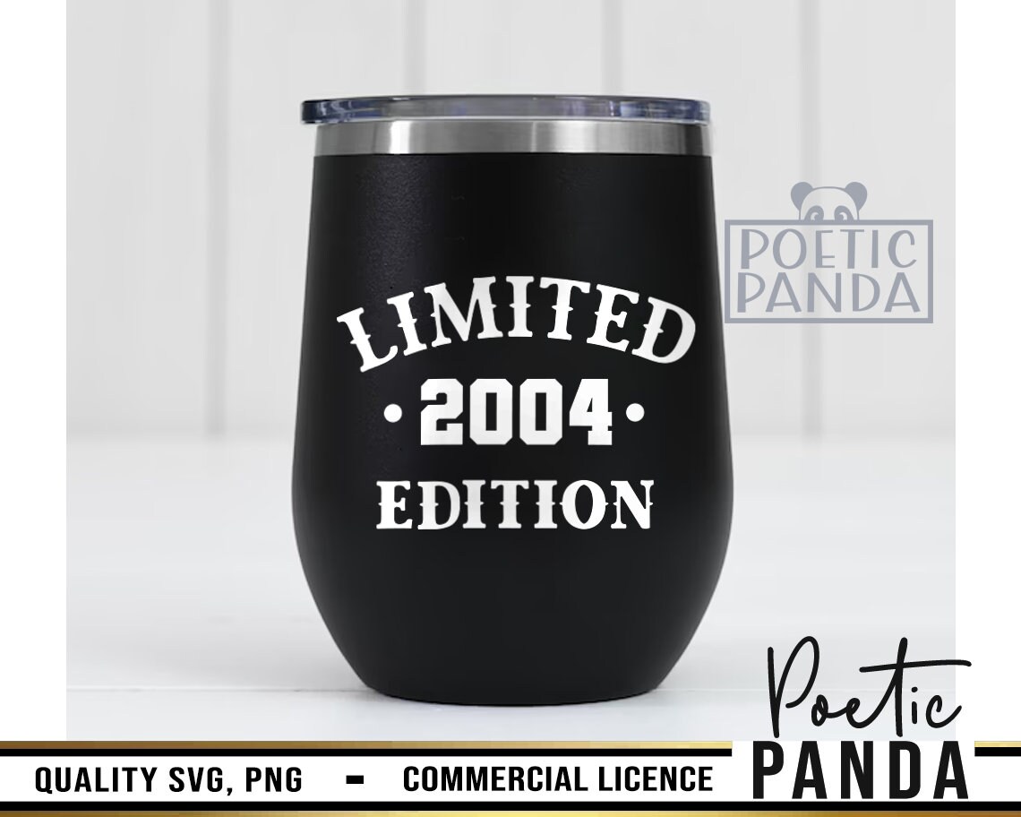 19th Birthday SVG PNG Born in 2004 Svg Birthday Shirt Svg - Etsy Australia