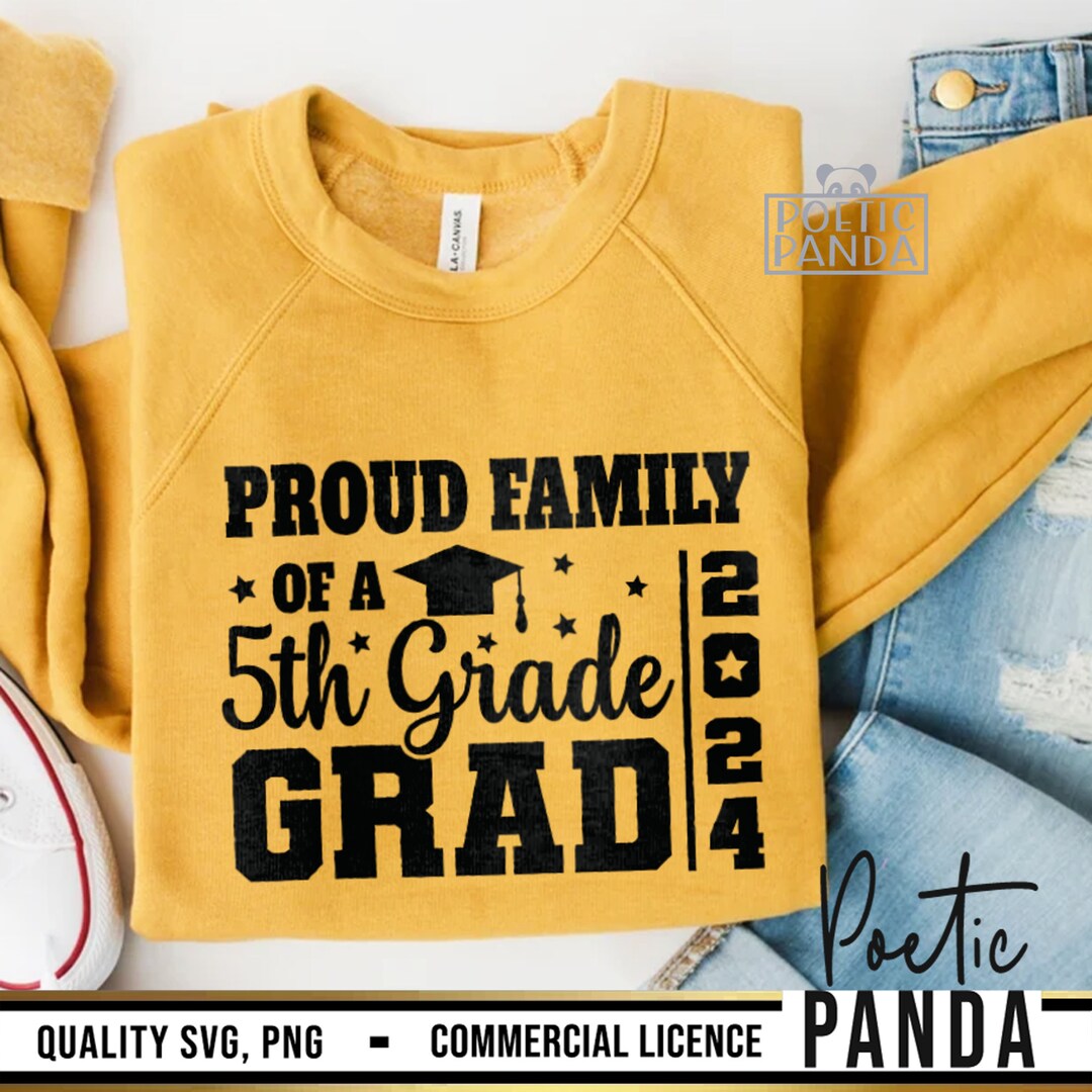 Proud Family SVG PNG, 5th Grade Grad Svg, Graduation Svg, Graduation ...