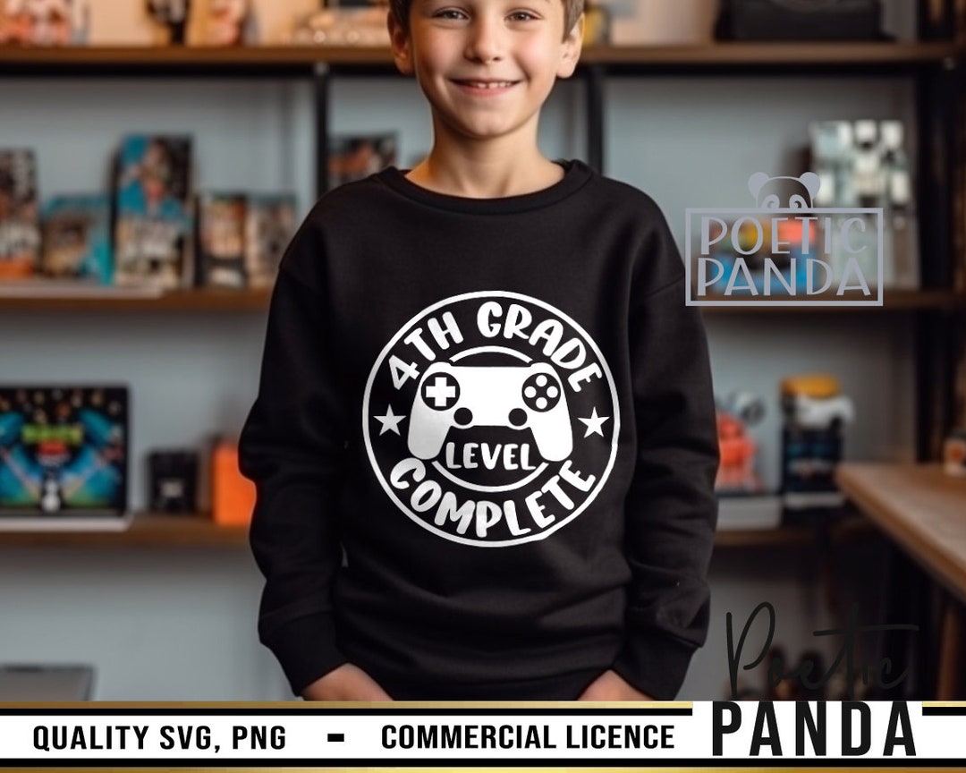 4th Grade Level Complete SVG PNG Graduation Svg 4th Grade - Etsy