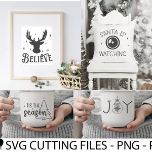 Christmas SVG Bundle, Farmhouse Christmas SVG. Farmhouse Sign Svg ...