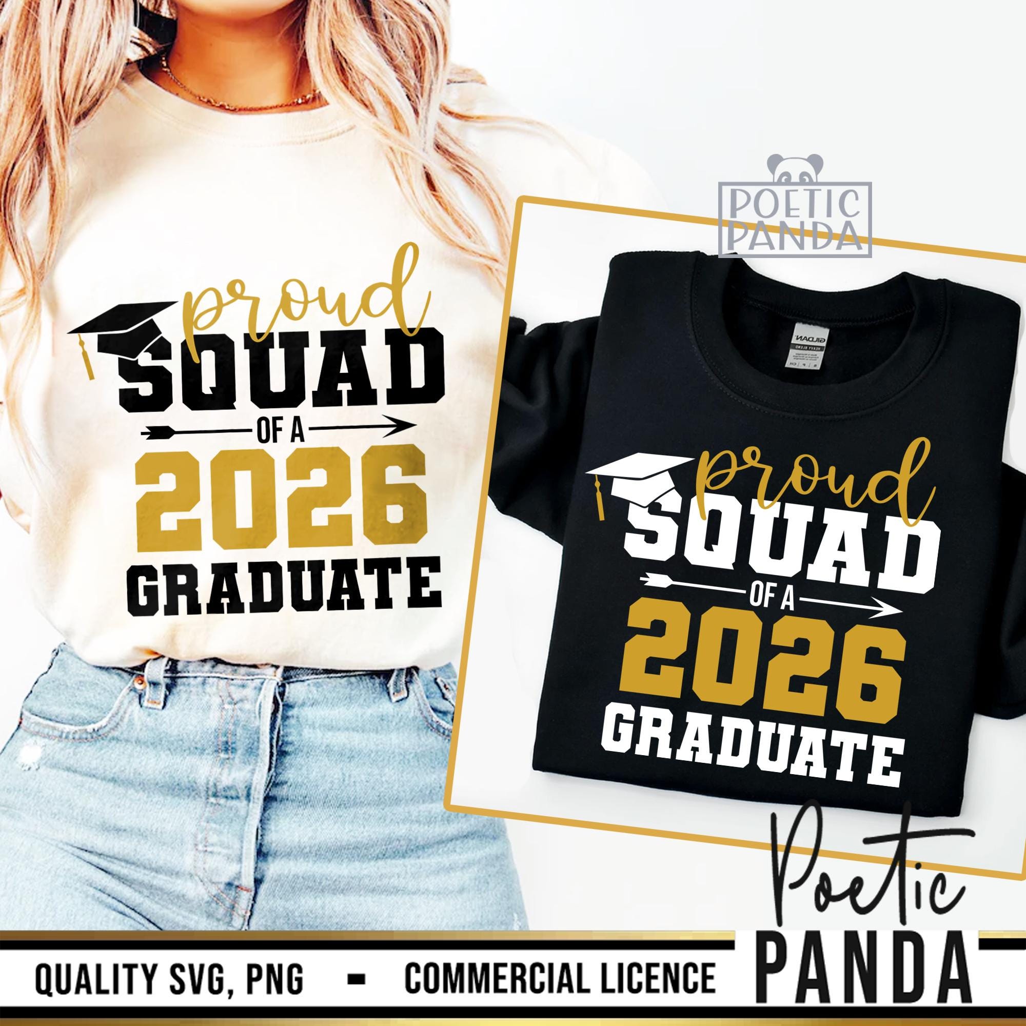 Proud Squad of 2026 Graduate SVG PNG, Senior 2026 Svg, Graduation ...