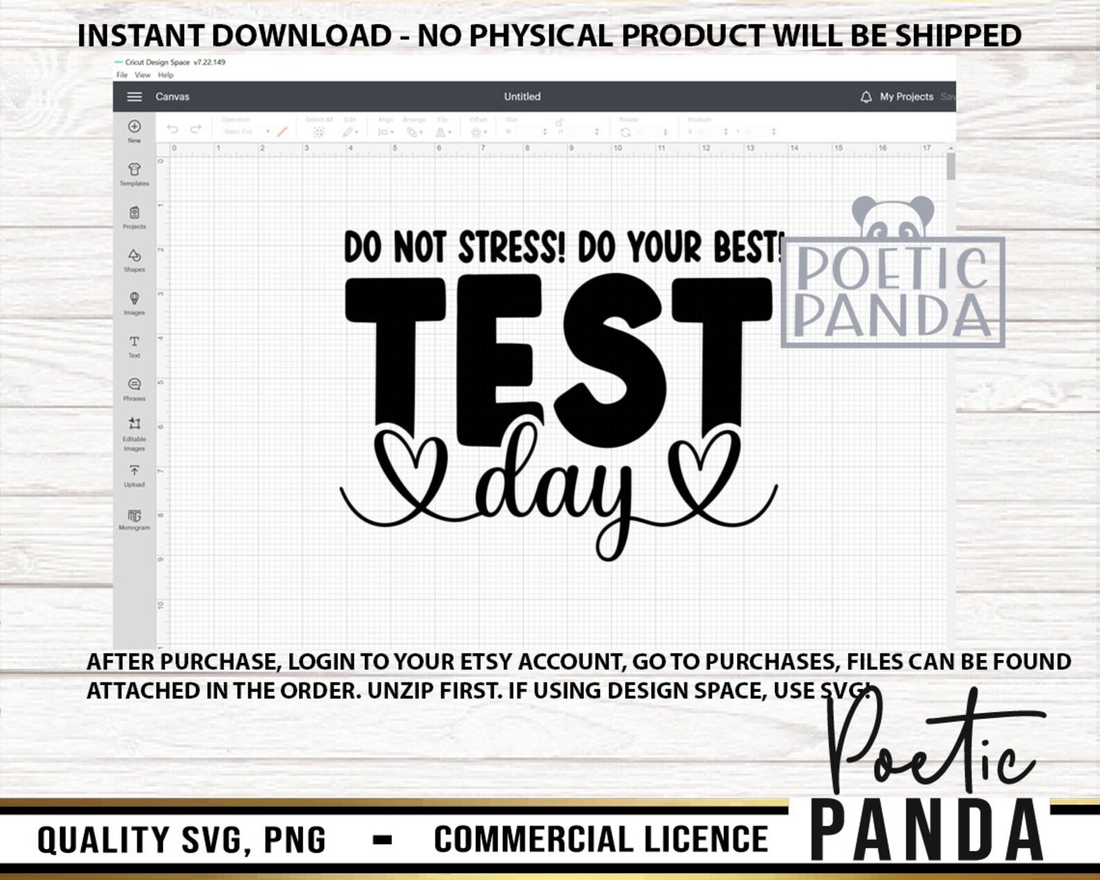 Test Day SVG PNG, Exam Day Svg, Test Day Svg Design, Rock the Test Svg ...