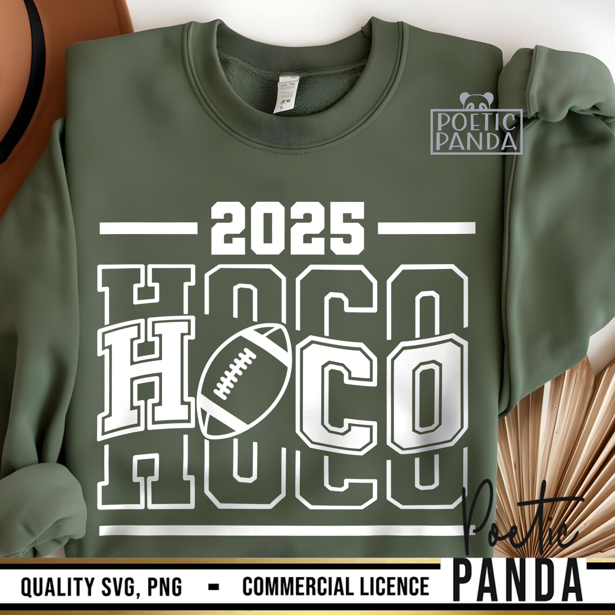 Hoco 2025 SVG PNG, Football Homecoming Svg, 2025 Homecoming Svg, Game ...