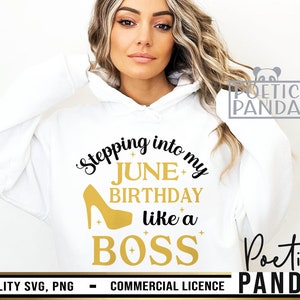 June Birthday SVG PNG, Birthday Girl Svg, June Svg, June Birthday Svg ...